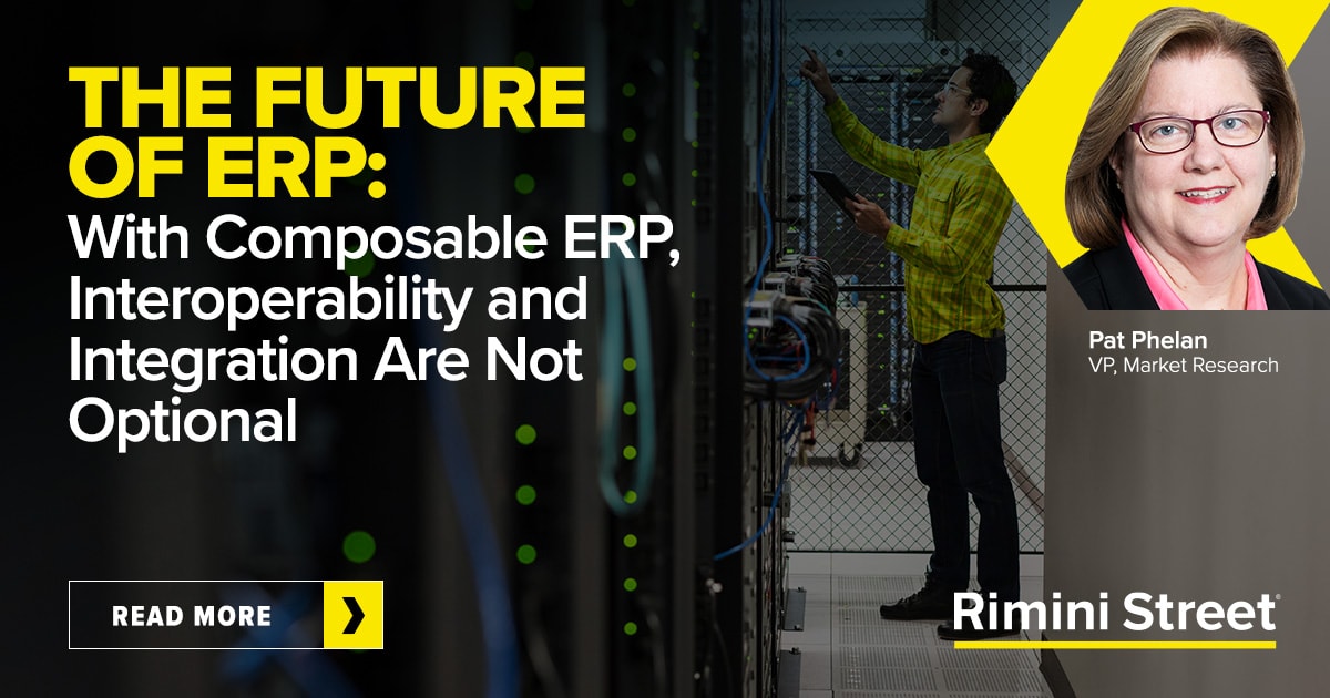 Composable ERP Interoperability and Integration | Rimini Street