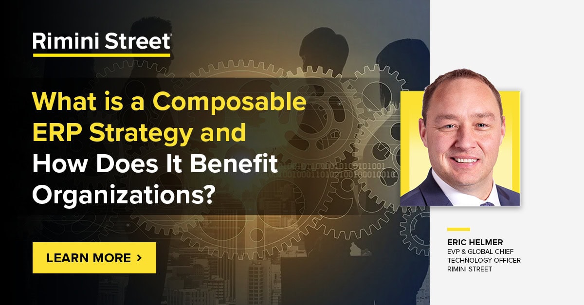 What Is Composable ERP? Composable ERP Strategy Benefits