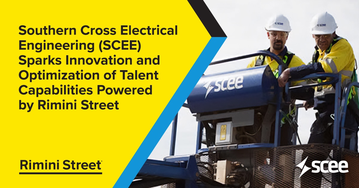 Rimini Street Support for Oracle Enables Southern Cross Electrical ...