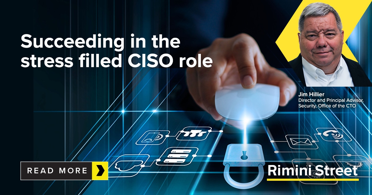 Street Wise Sessions: Top 3 CISO Priorities for the Future | Rimini Street Street Wise Sessions: Top 3 CISO Priorities for the Future | Rimini Street