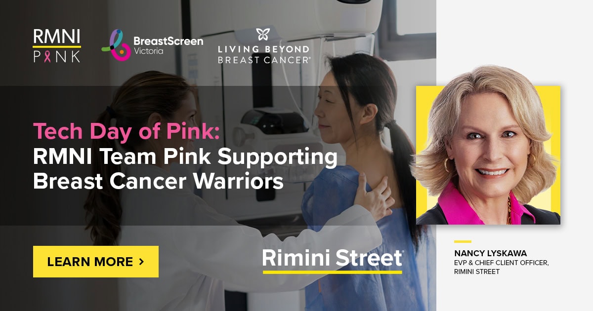 Tech Day of Pink: RMNI Team Pink Supports Breast Cancer Warriors