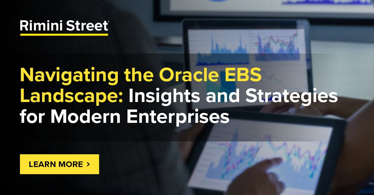 Navigating Oracle EBS Landscape: Insights for Modern Enterprises