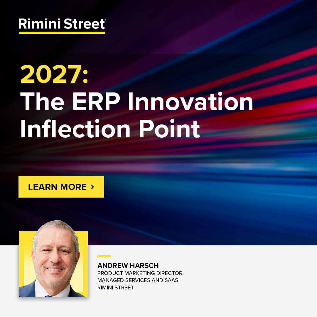 2027: The ERP Innovation Inflection Point for SAP ECC Customers