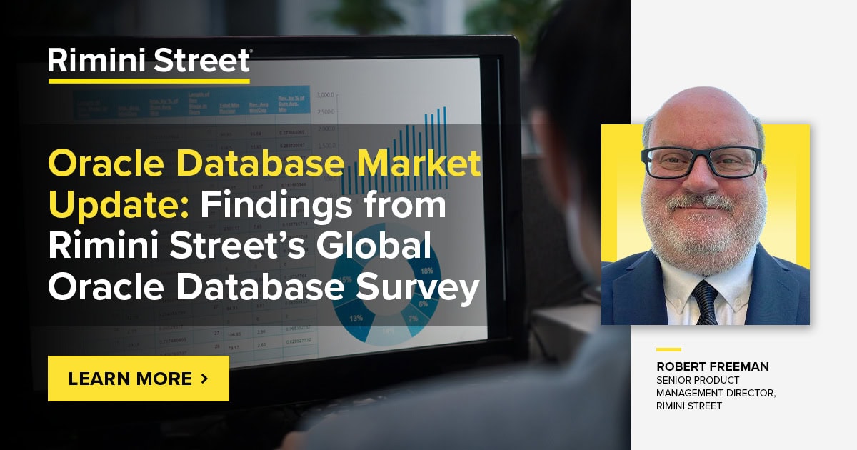 Global Oracle Database Customer Survey: Key Insights