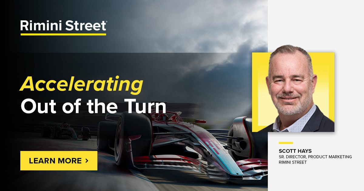 Accelerate Out of the Turn to Win the Enterprise Transformation Race