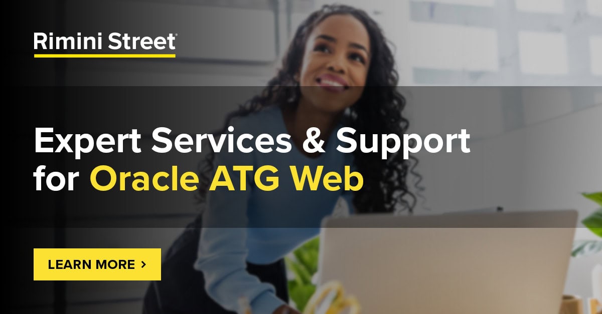 Support for Oracle ATG Web Commerce & Endeca